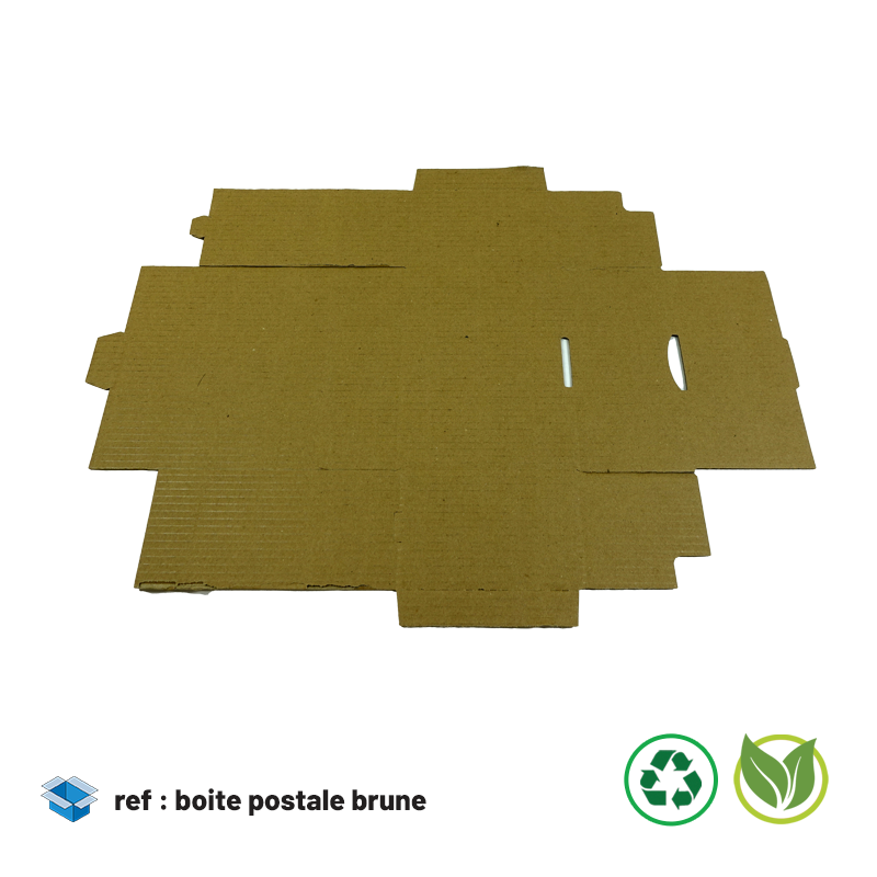 Boîte postale en carton