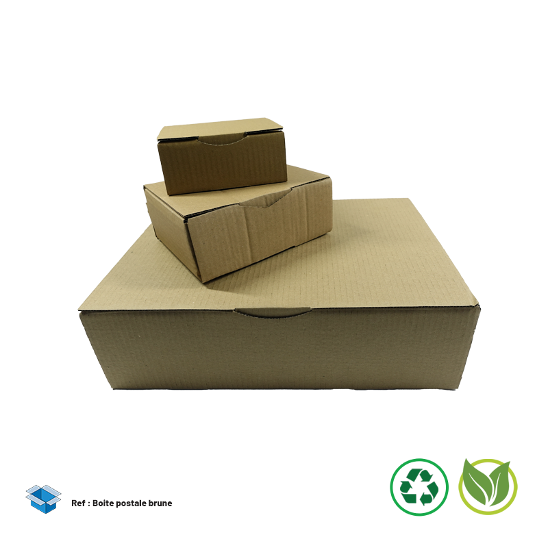 Boîte postale en carton