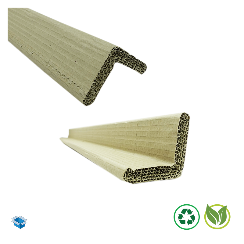 Corniere en carton ondulé pour produit lourd ou fragile.